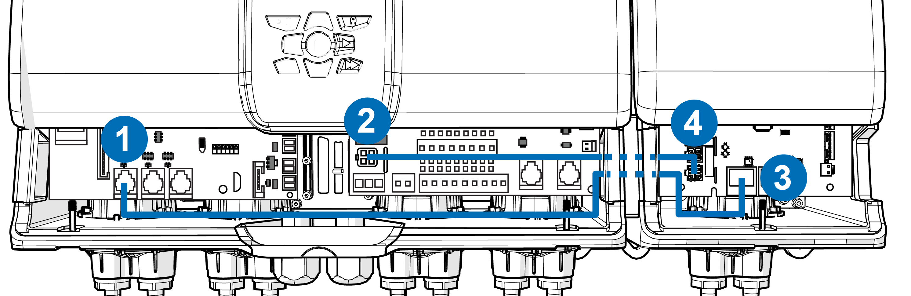 Nexus - How do I wire my Additional Pump Module to the main unit?